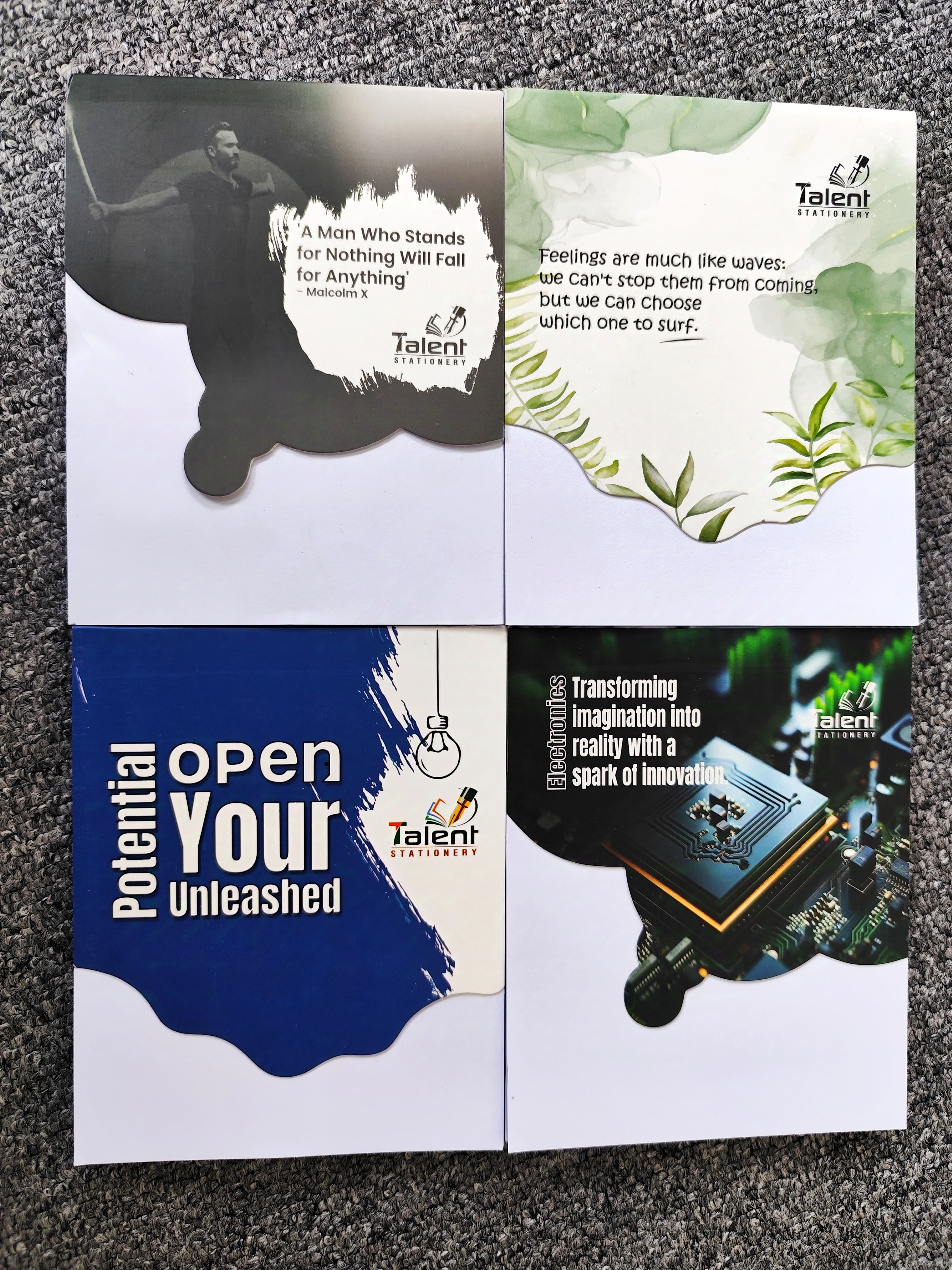 Non Sticky Notepad Large NS200.B | Talent Stationery